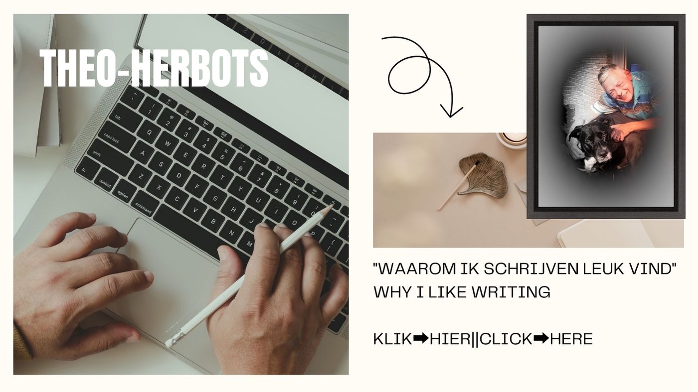 #Theo-Herbots waarom ik schrijven leuk vind ||why I like writing ...